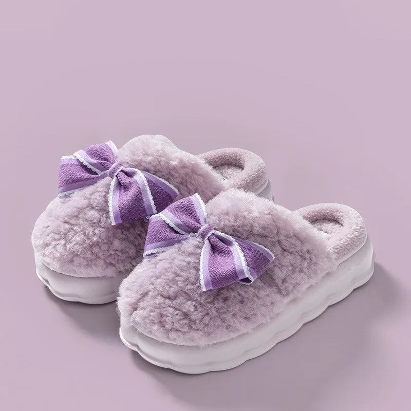Coquette Fluffy Slippers – Juneptune