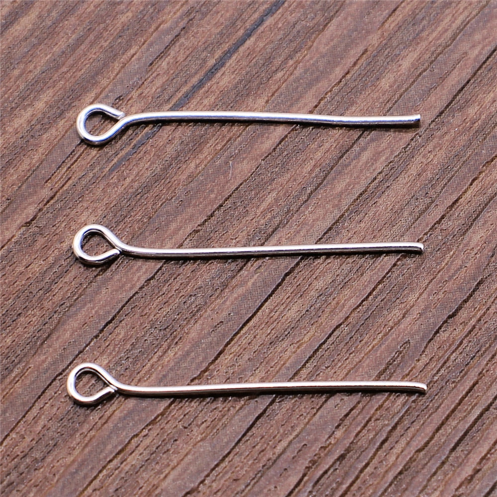 Eye Head Pins For Jewelry Making – Juneptune