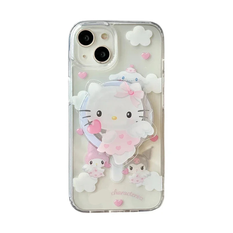 Angelic Sanrio iPhone Case With Grip – Juneptune