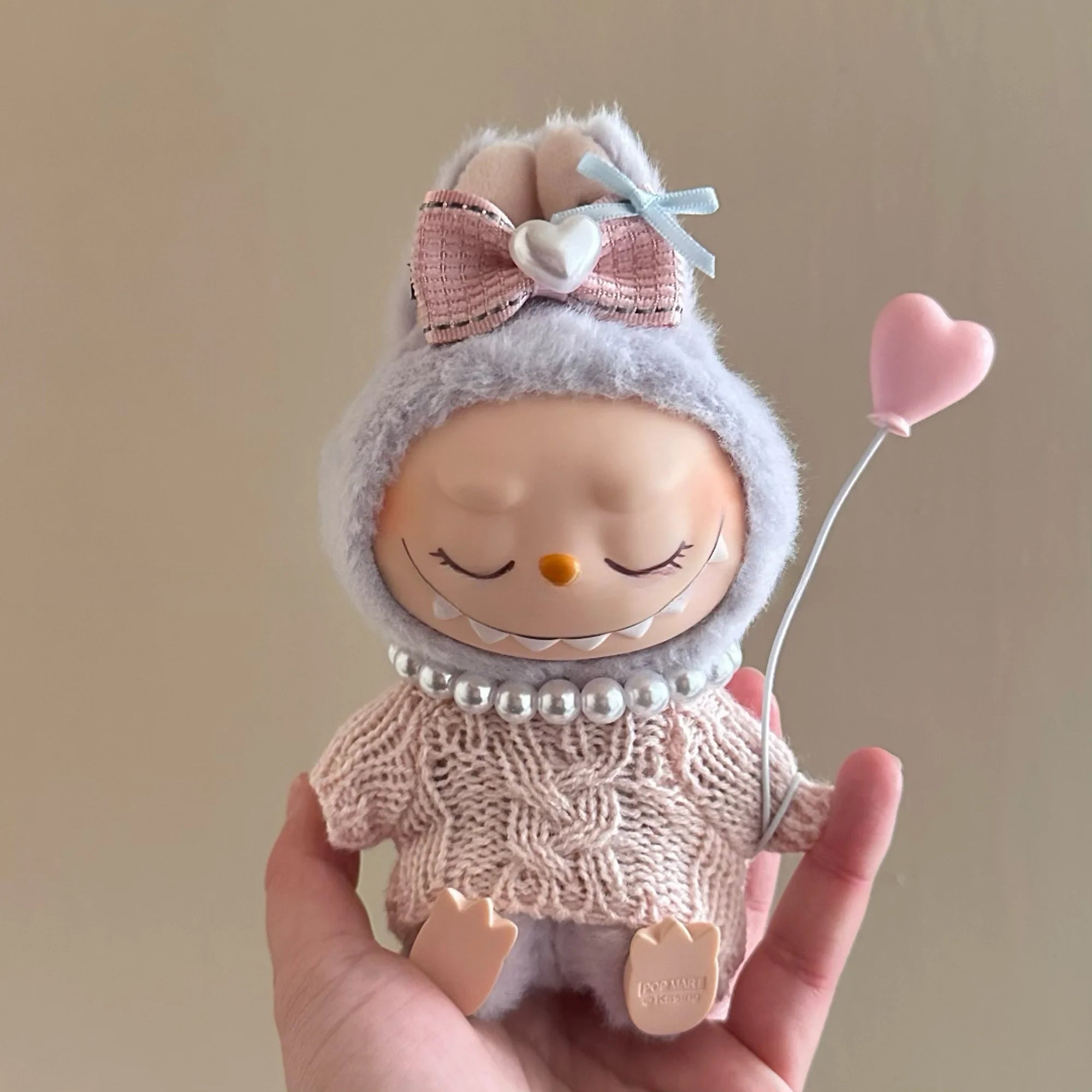 17cm Labubu Macaron Outfit – Juneptune