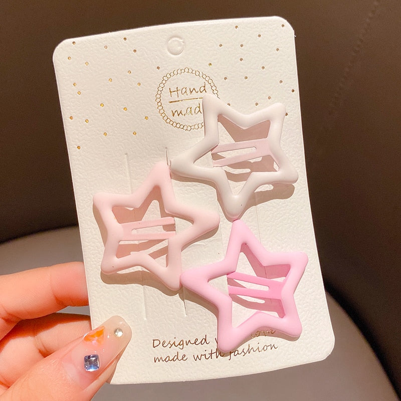 Gradient Pink Hair Clips – Juneptune