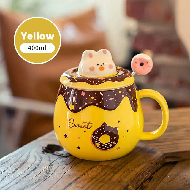Donut Ceramic Mug – Juneptune