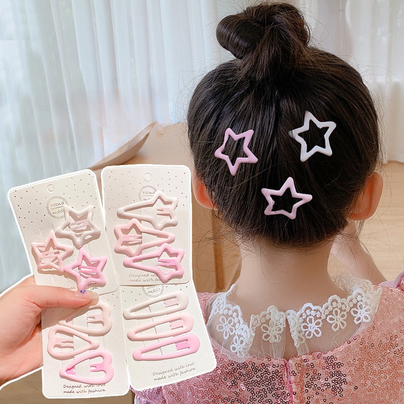 Gradient Pink Hair Clips – Juneptune