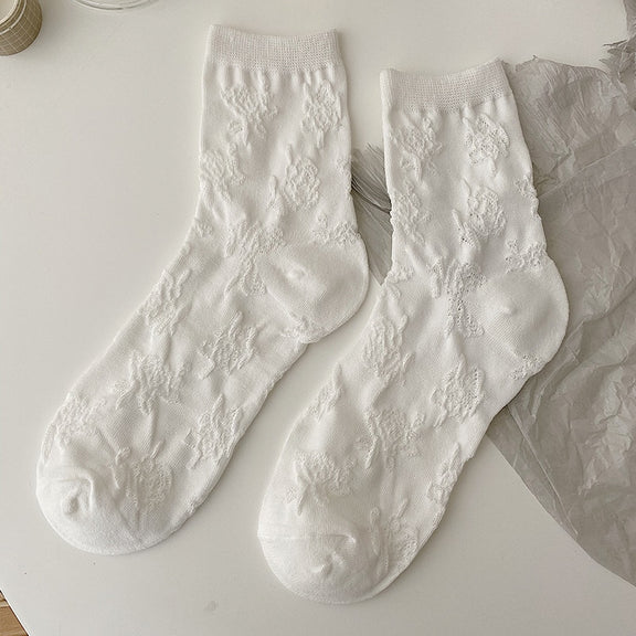 White Lace Socks – Juneptune