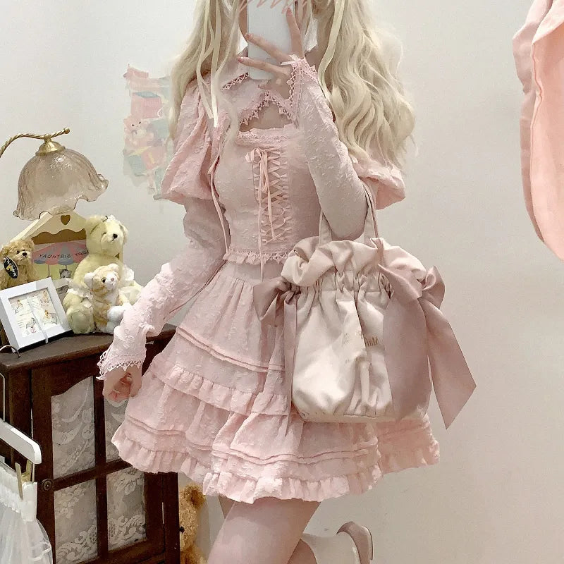 Pink Dollette Outfit Set – Juneptune