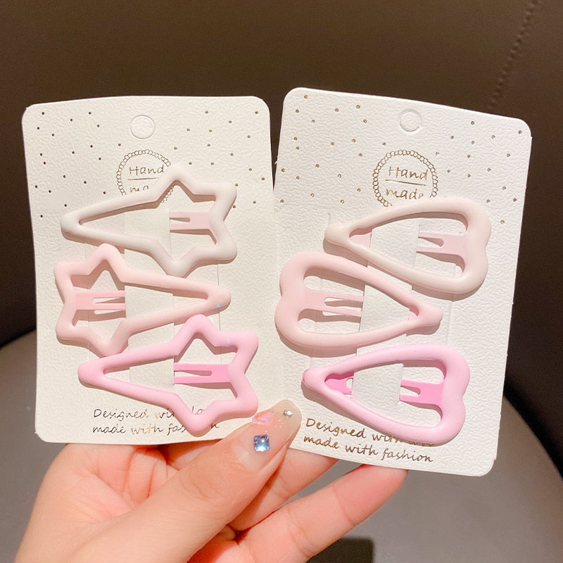 Gradient Pink Hair Clips – Juneptune