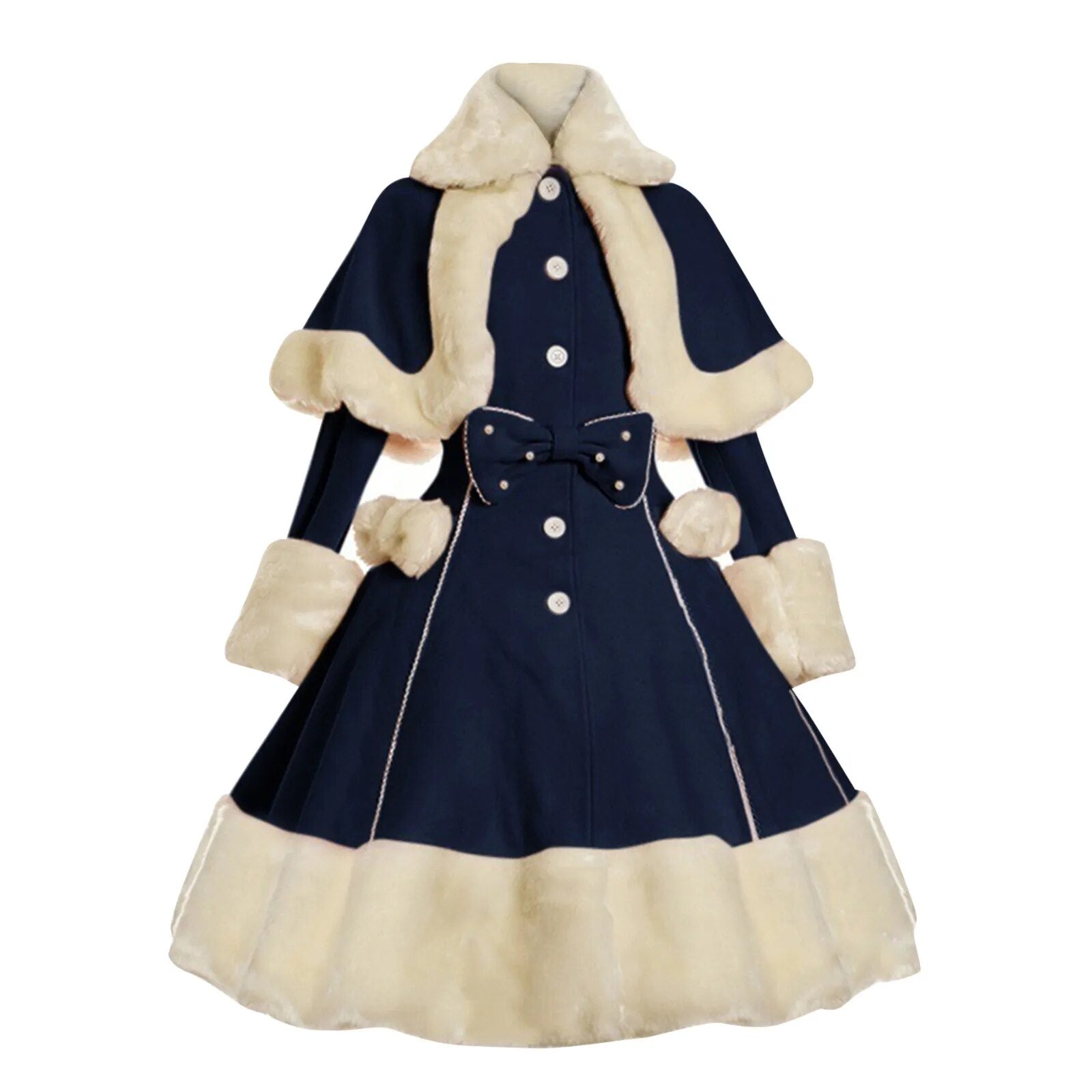 Winter Princess Fur Coat – Juneptune