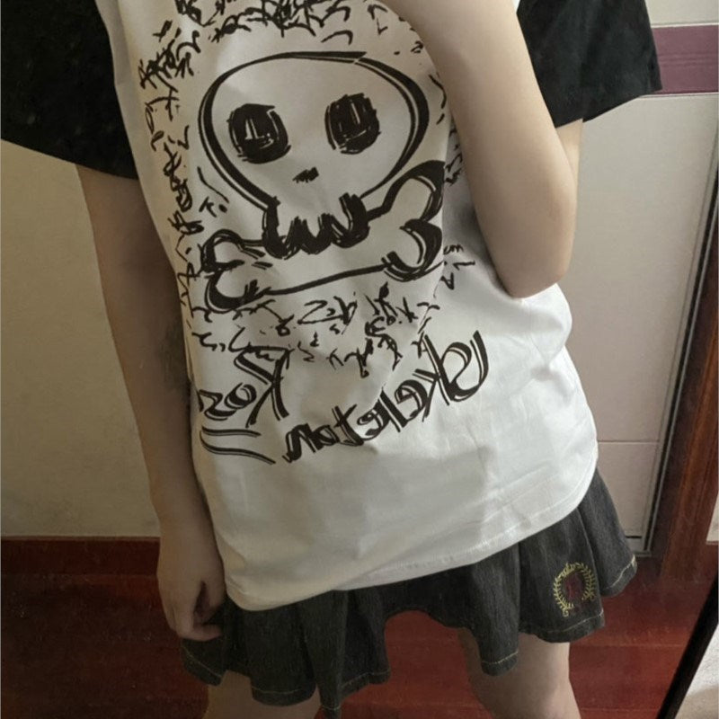 Goth Skull T-Shirt – Juneptune