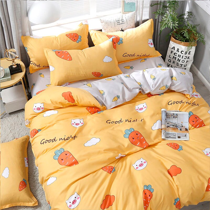 Colorful Cartoon Bedding Set – Juneptune