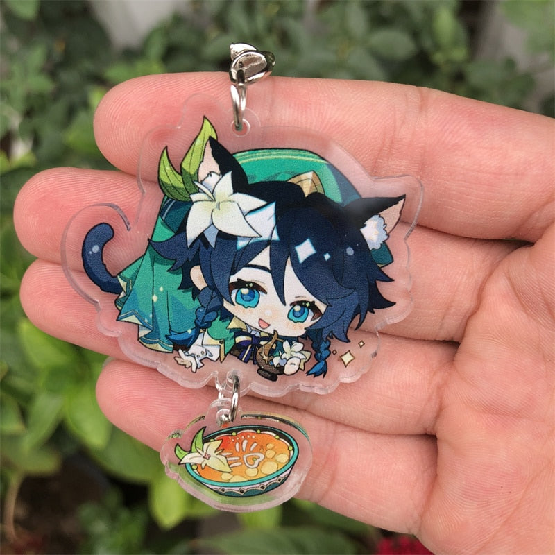 Genshin Impact Acrylic Keychain – Juneptune