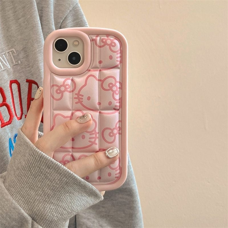 Kirby & Hello Kitty iPhone Case – Juneptune