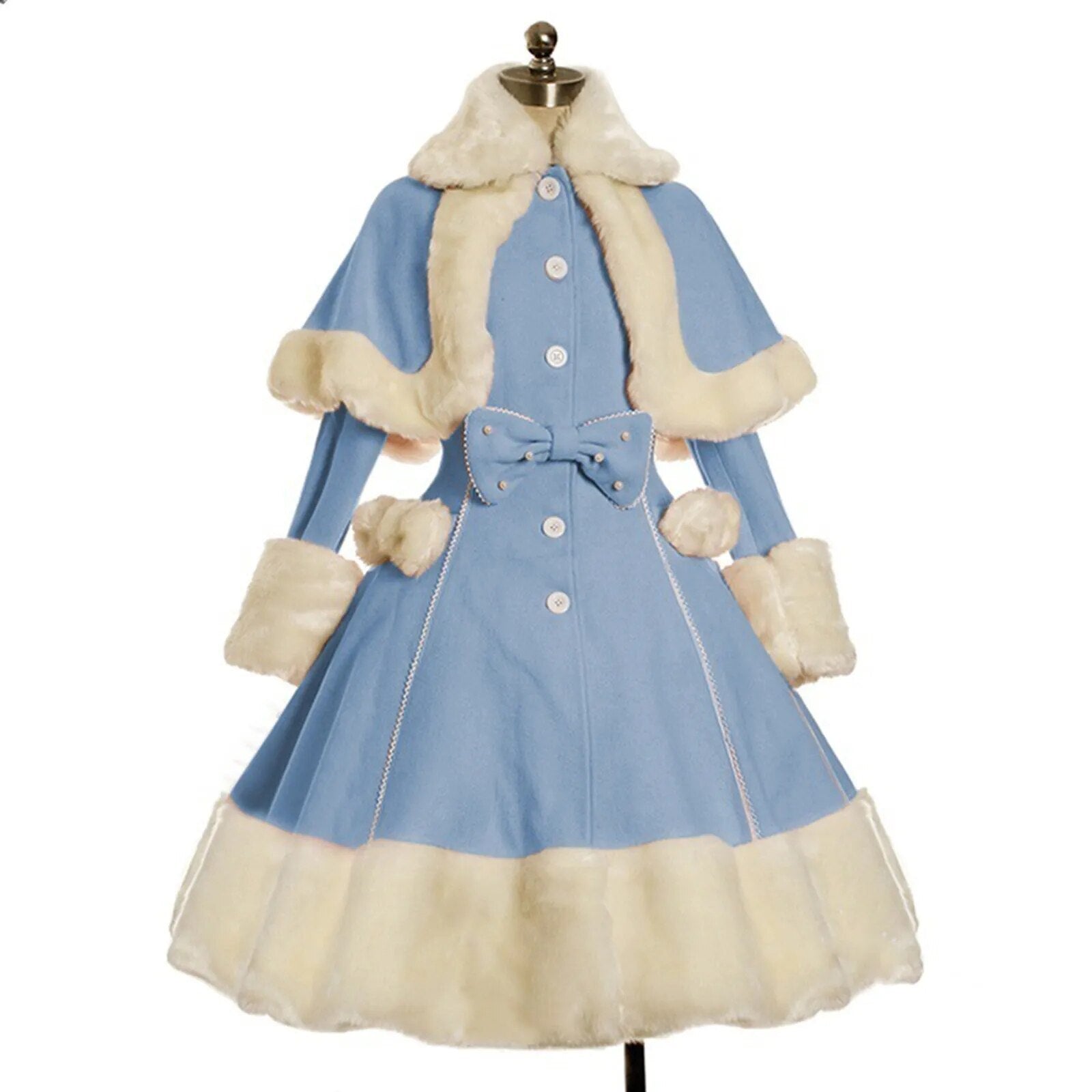 Winter Princess Fur Coat – Juneptune