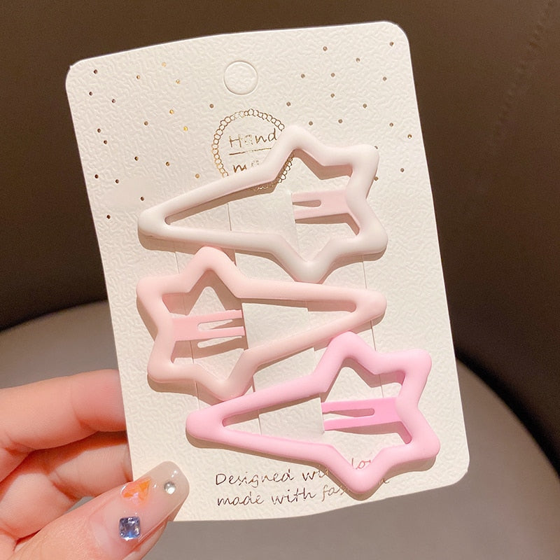 Gradient Pink Hair Clips – Juneptune