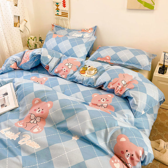 Colorful Cartoon Bedding Set – Juneptune