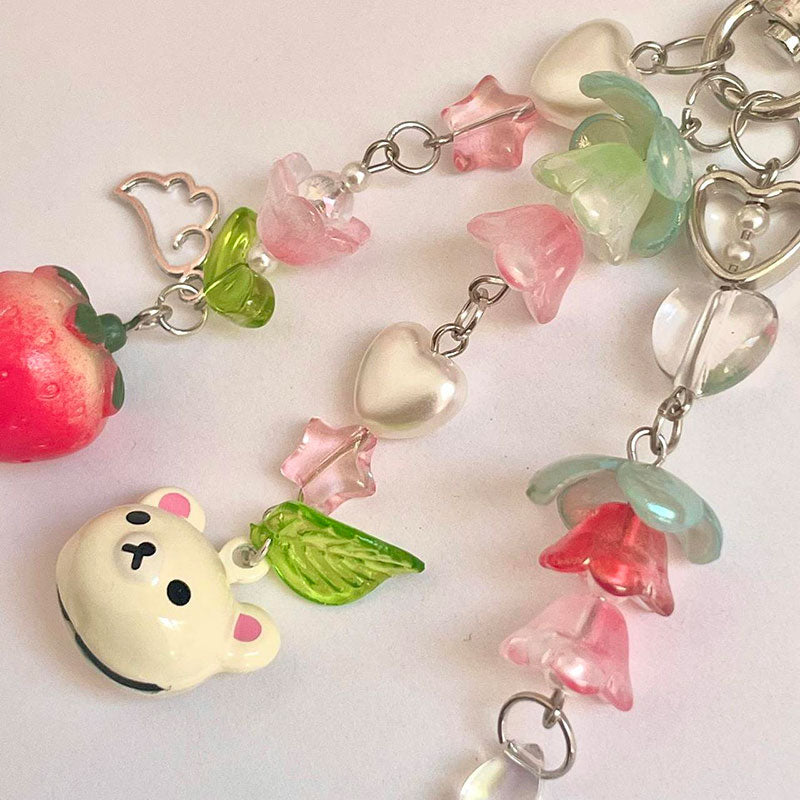 Tulip Bear Keychain – Juneptune
