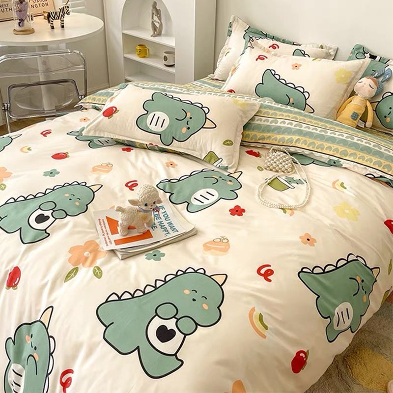 Colorful Cartoon Bedding Set – Juneptune
