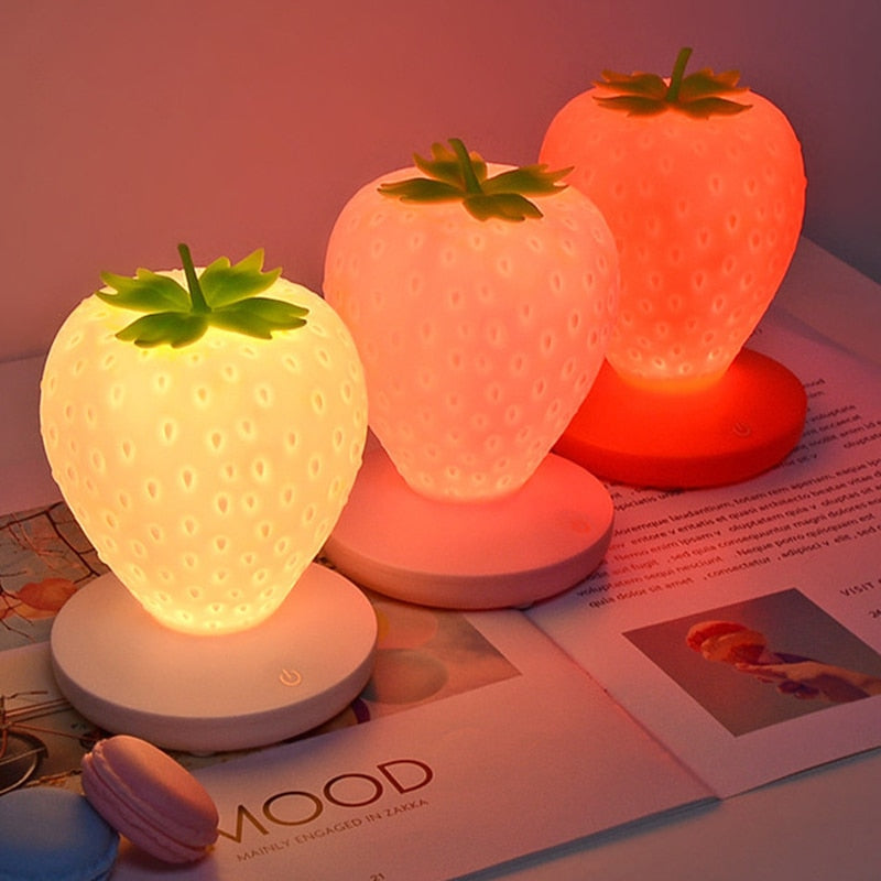 Strawberry Night Light – Juneptune