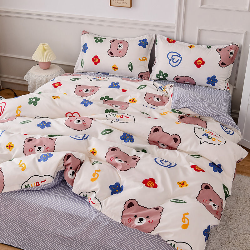 Colorful Cartoon Bedding Set – Juneptune