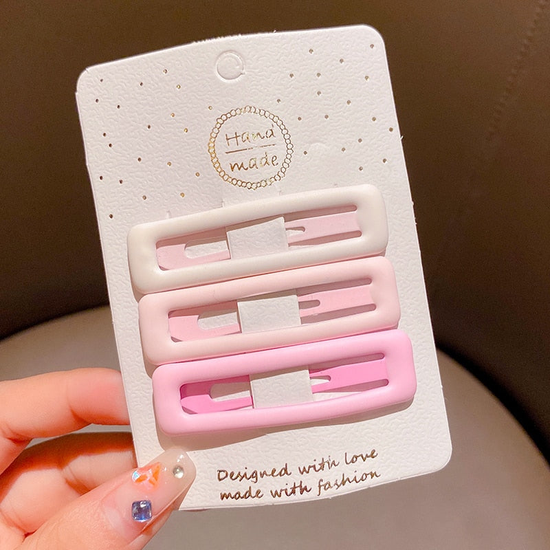 Gradient Pink Hair Clips – Juneptune