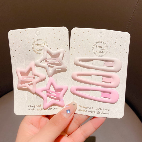 Gradient Pink Hair Clips – Juneptune