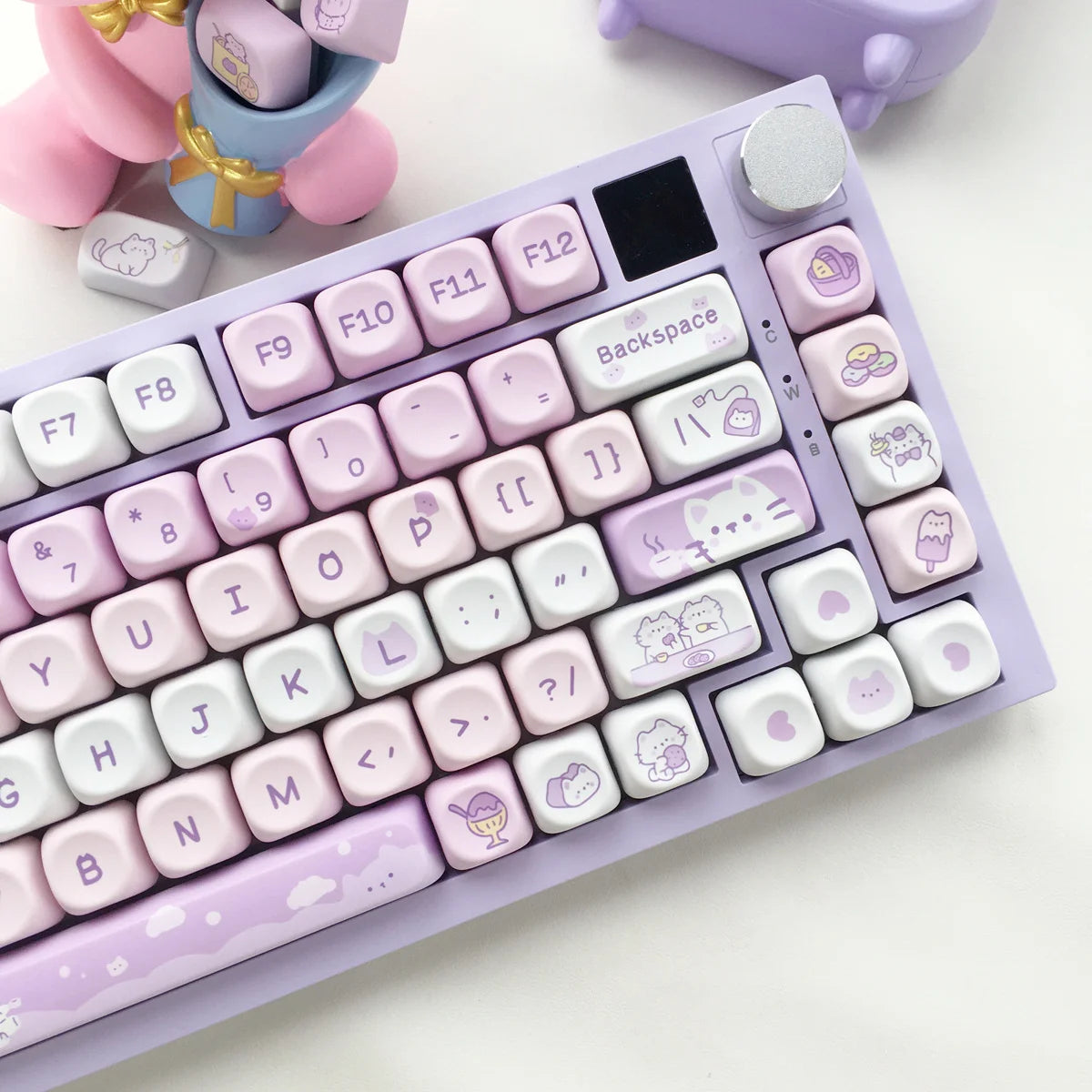 Kawaii Animals Custom Keycaps – Juneptune