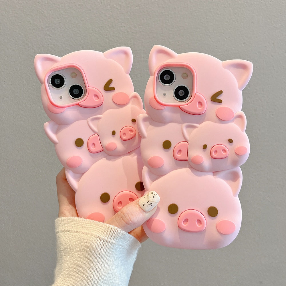 Kawaii Pig iPhone Case – Juneptune
