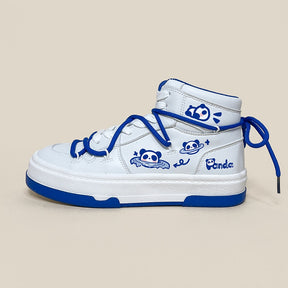 Blue Panda Chunky Sneakers – Juneptune