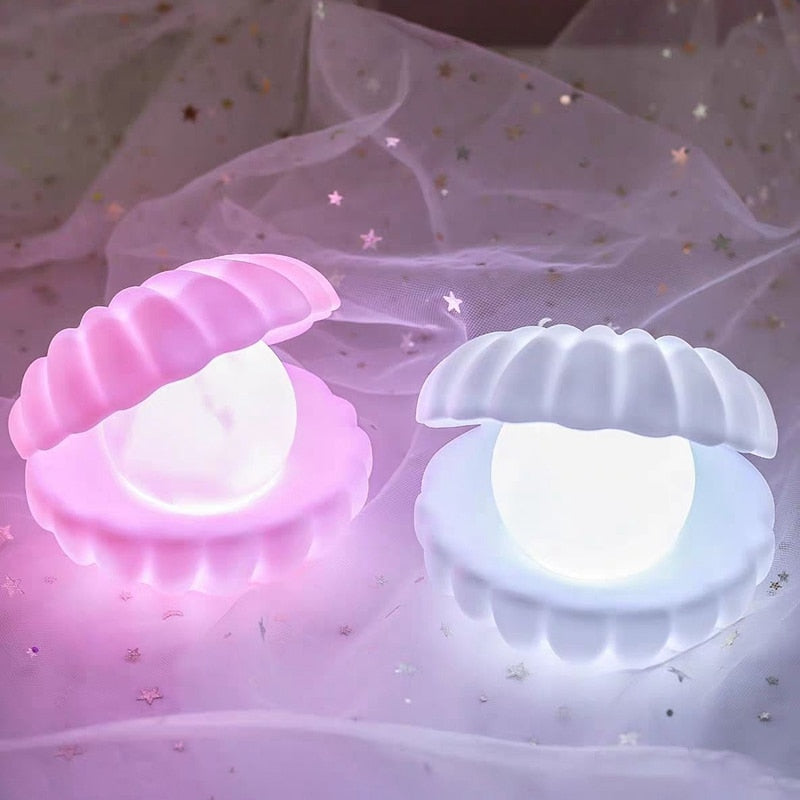 Mermaid Shell Night Light – Juneptune