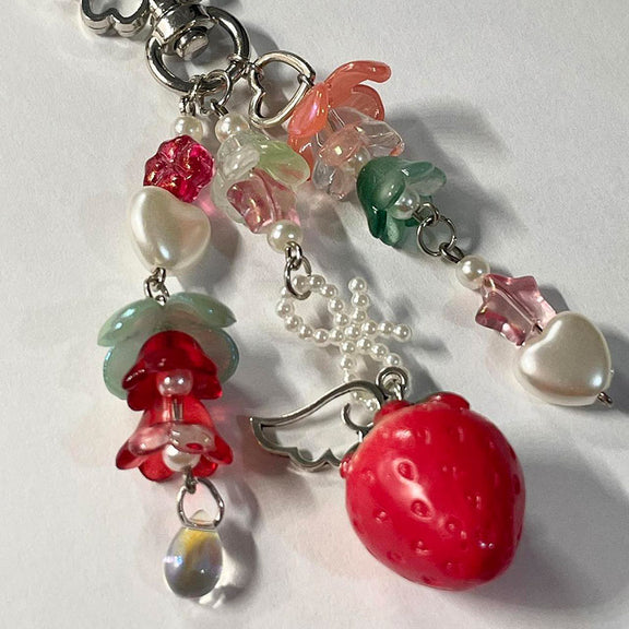 Strawberry Angel Keychain – Juneptune
