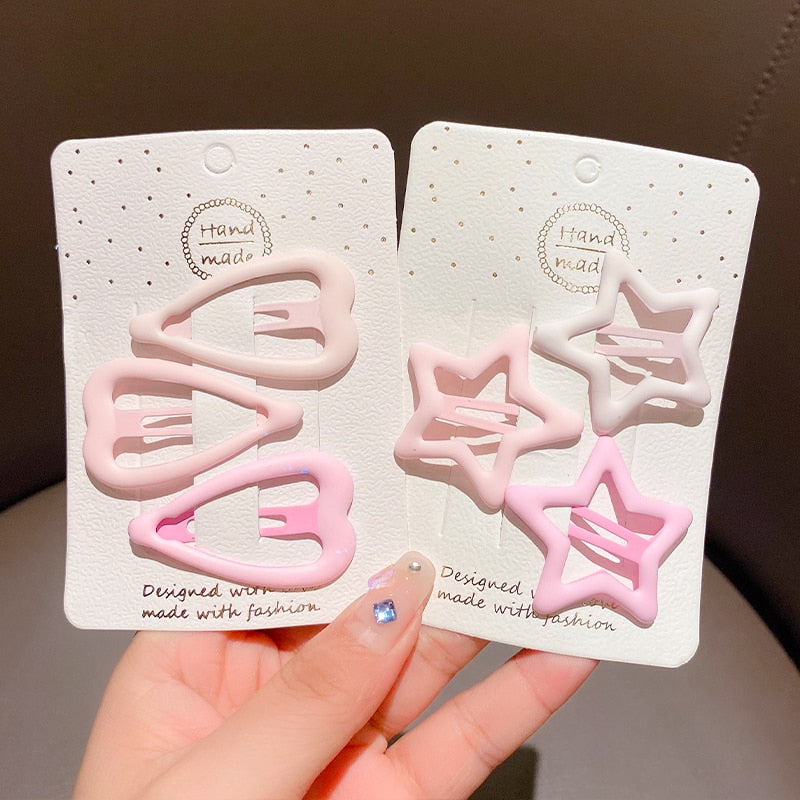 Gradient Pink Hair Clips – Juneptune