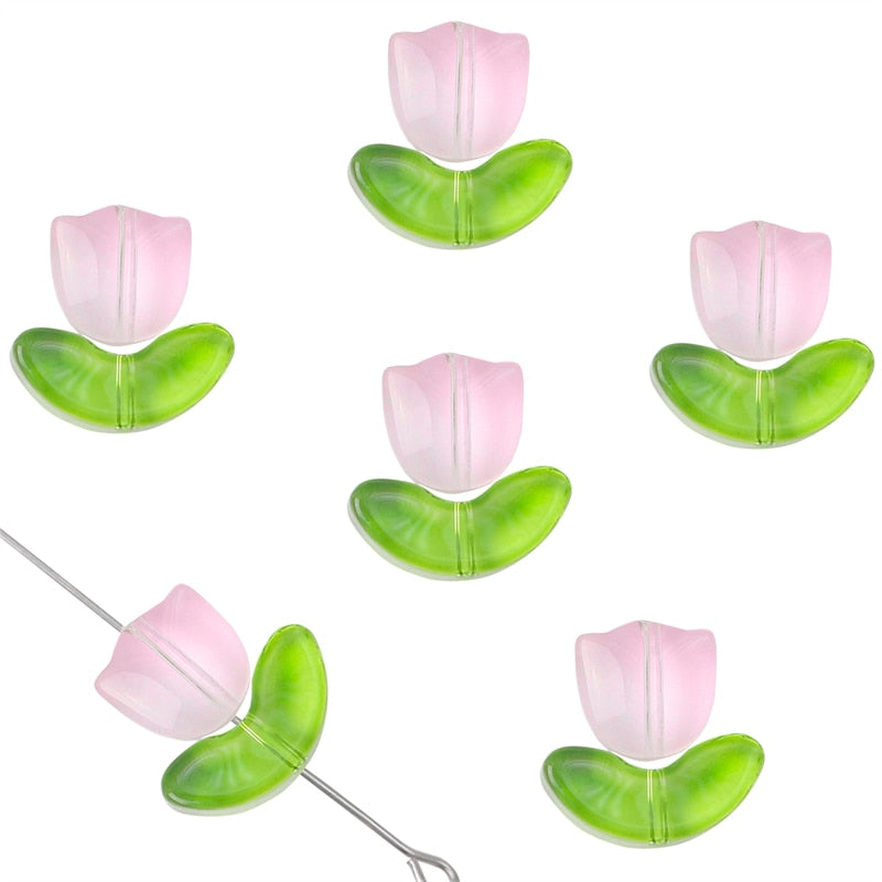 Rainbow Tulip Charms – Juneptune
