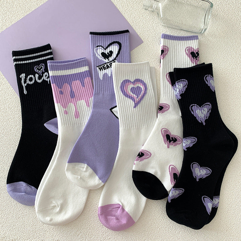Purple Heart Socks – Juneptune