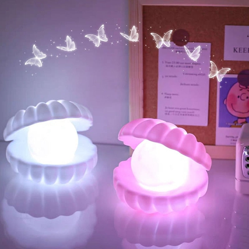 Mermaid Shell Night Light – Juneptune