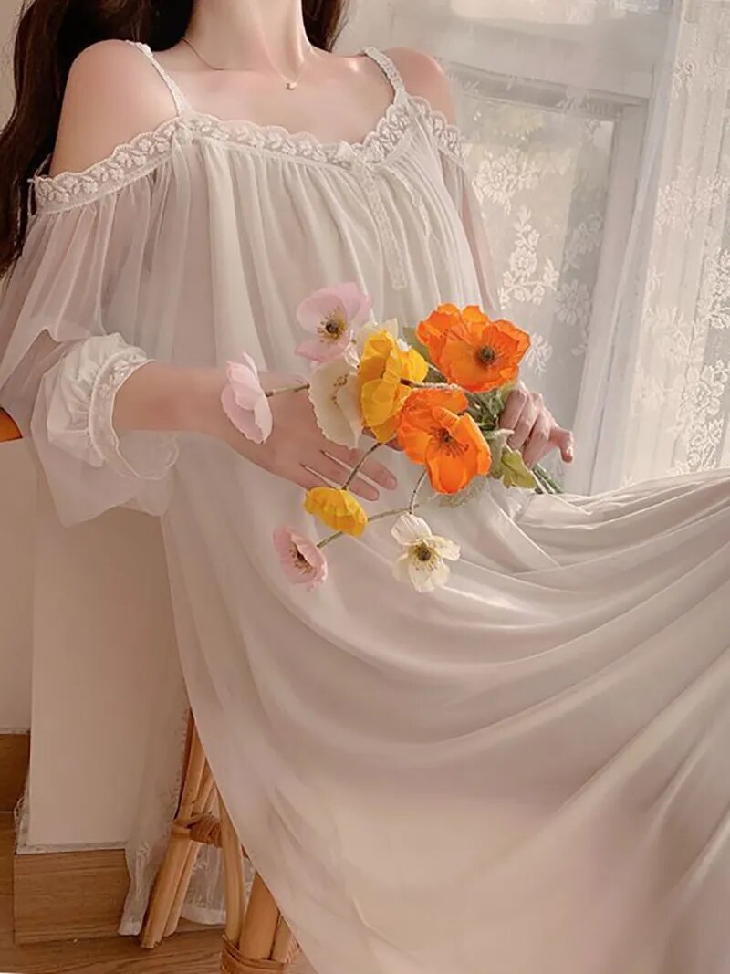 Princess Lace Nightdress – Juneptune