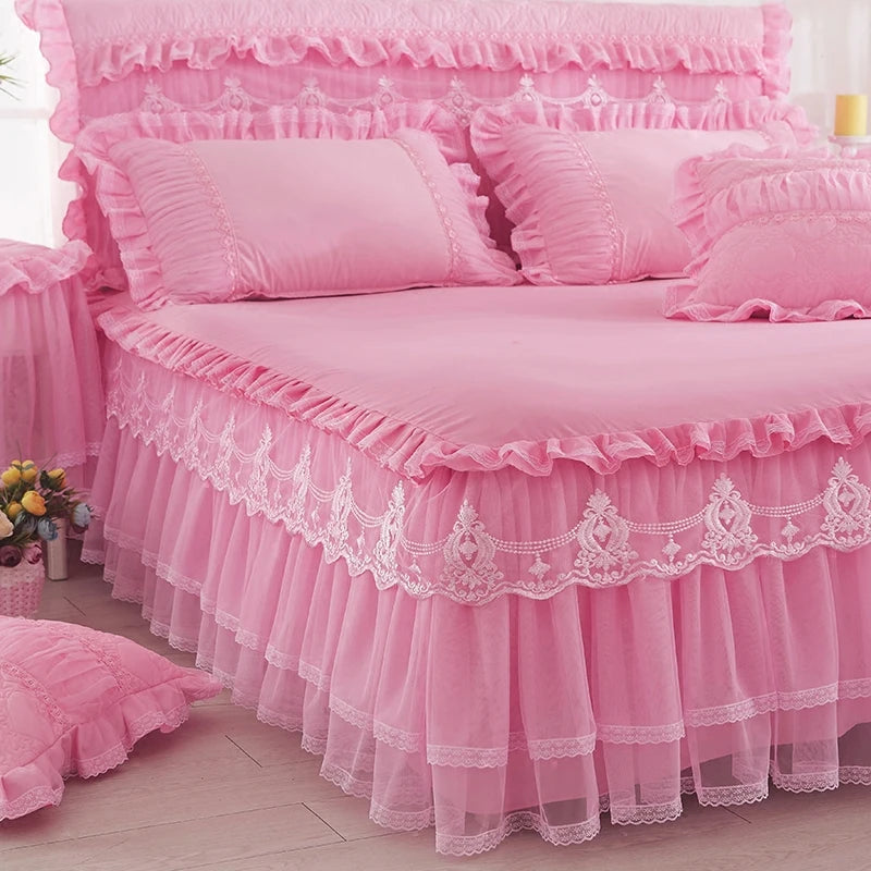 Princess Lace Bedding Set – Juneptune