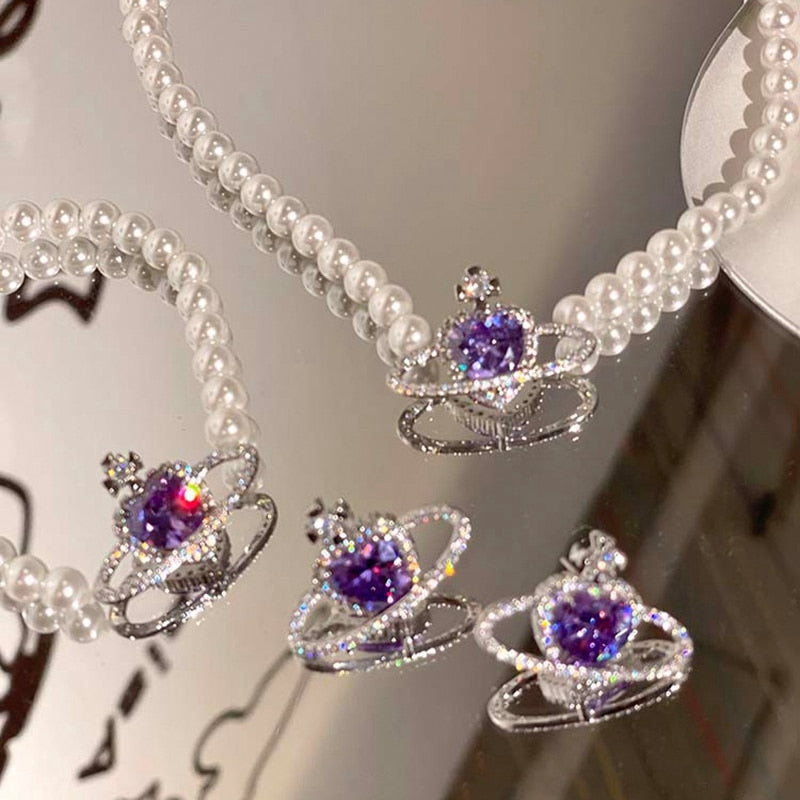 Pearly Love Jewelry Set Juneptune