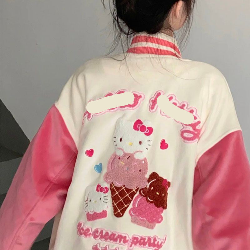 Hello Kitty Embroidered Jacket – Juneptune