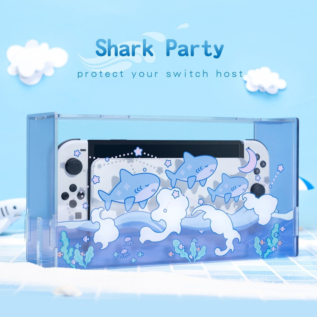 Shark Party Nintendo Switch Dust Cover – Juneptune