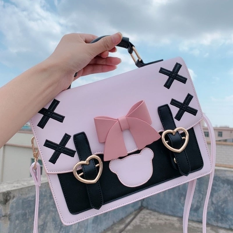 Bow Bear Shoulder Bag – Juneptune